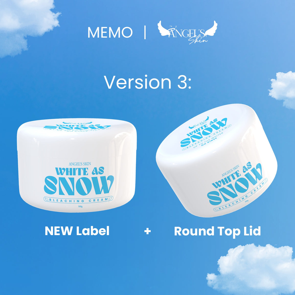 Angel’s Skin White as Snow Bleaching Cream – Seak Beauty