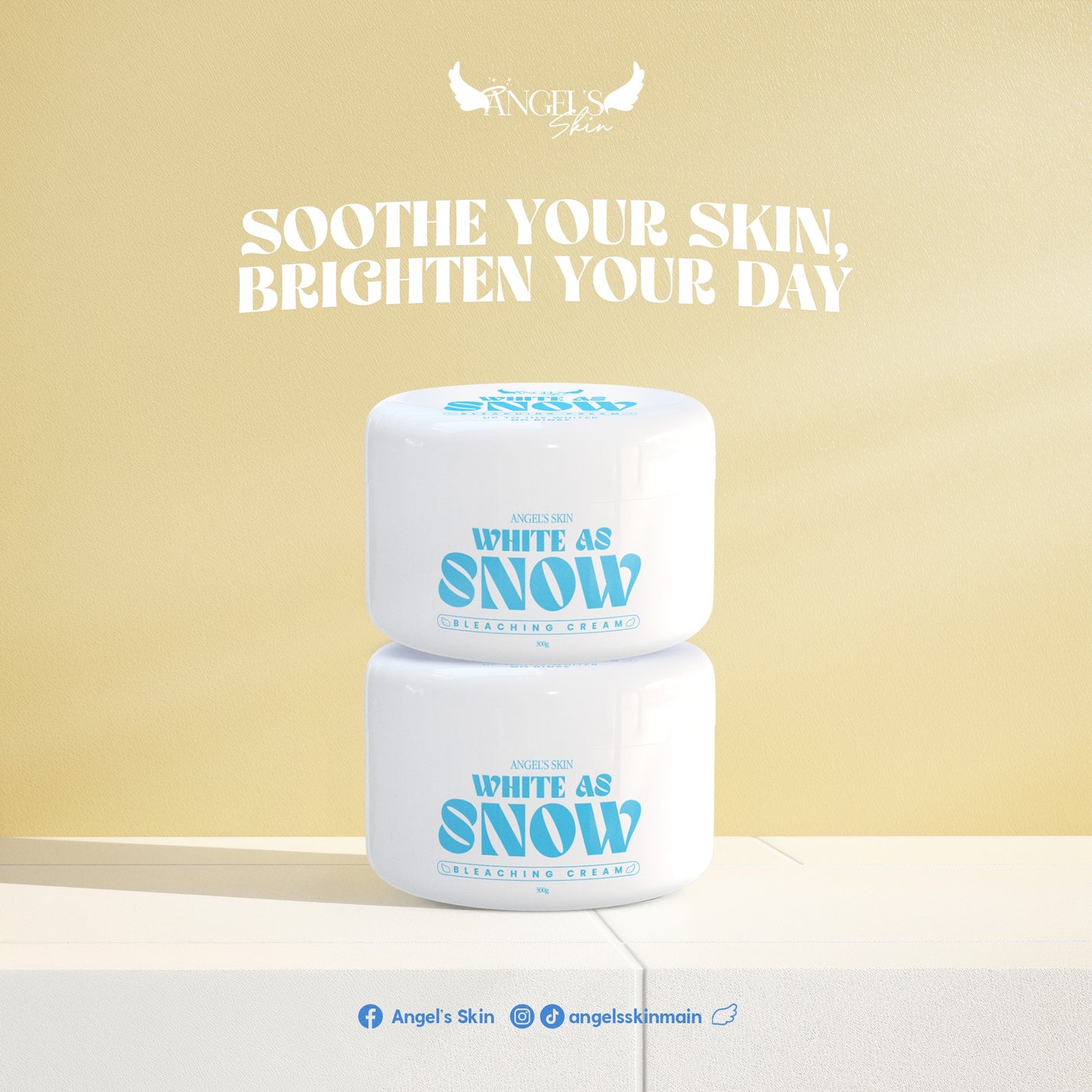 Angel’s Skin White as Snow Bleaching Cream – Seak Beauty